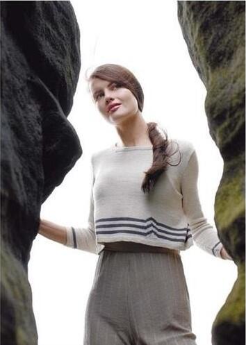 Rowan Knitting Pattern - Tern Sweater | The Ribbon Rose