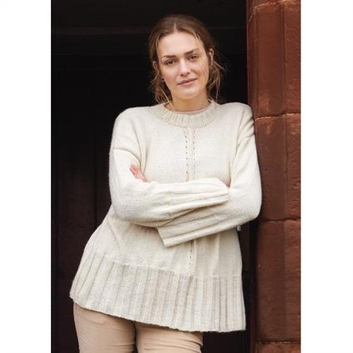 Rowan Knitting Pattern - Hushed Jumper | The Ribbon Rose