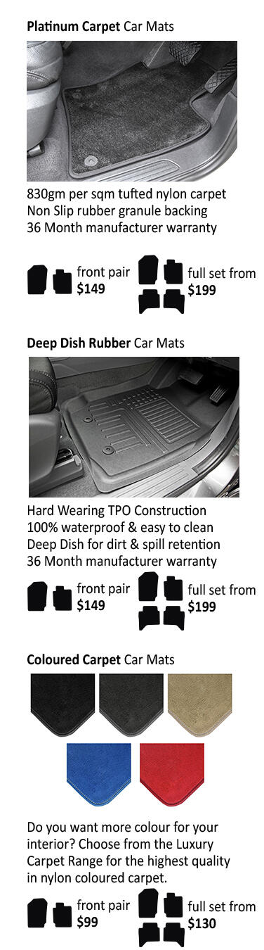 Tailored Vehicle Accessories - Car Mats, Seat Covers, Ute Accessories ...