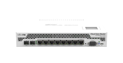 Cloud Core Router, 8X Gige, SFP, SFP+, Passive Cooling | SnapperNet