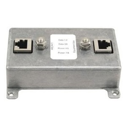 10/100/1000 Base-T Shielded Cat6 Hi-Power Lightning Protector | SnapperNet