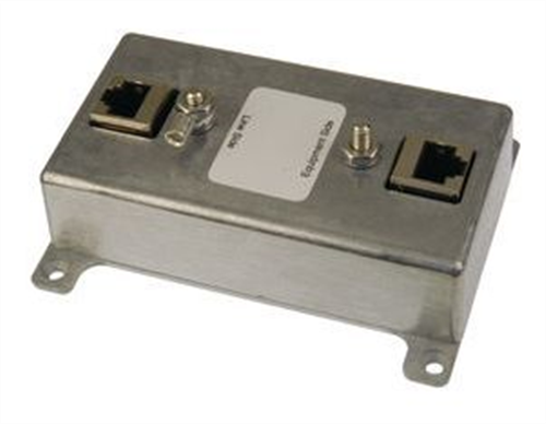 10/100/1000 Base-T Shielded Cat6 Hi-Power Lightning Protector | SnapperNet