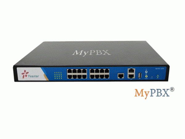 Voip PBX Appliance, 200 User Accounts, 50 Concurrent Calls, Slots FOr Up To 16 Analog POrts (Fxo ...