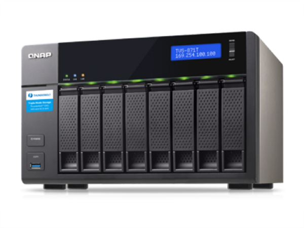 8 Bay Sata 6GB/S Nas, Intel Core I5-4590S 3.0 GHZ Quad Core Cpu, 16GB ...