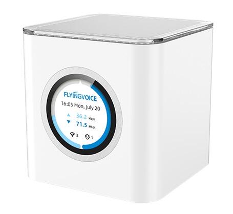 Easy-Mesh Dual-Band Gigabit Wi-Fi 6 Wifi Router, Touch Screen, 1 FXS ...