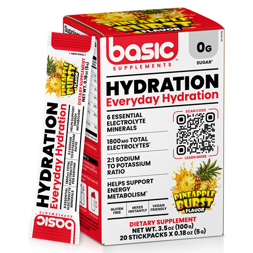 Buy Basic Supplements Hydration – Sugar-Free Electrolyte Drink | Sprint ...