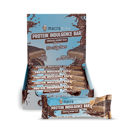 Buy Macro Mike Protein Indulgence Bars | Plant-Based Snack | Sprint Fit NZ