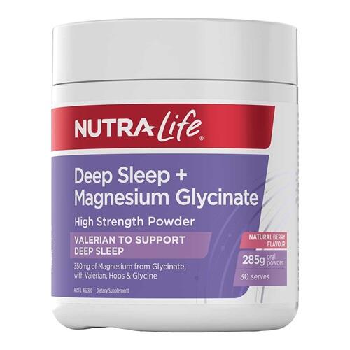 Nutra-Life Deep Sleep+ Magnesium Glycinate – Sleep Support | Sprint Fit