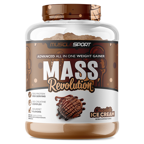 Musclesport Mass Revolution all in one weight gainer | Sprint Fit NZ