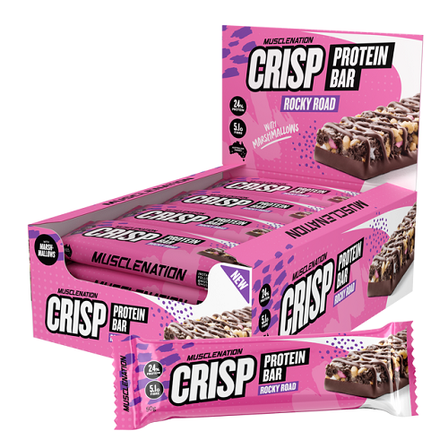 Muscle Nation Crisp Protein Bar | Sprint Fit NZ
