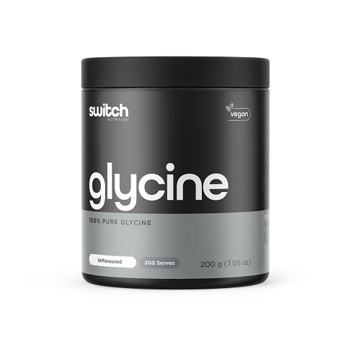 Switch Nutrition Pure Glycine NZ | 1 g Amino Acid / 200 Serves | Sprint Fit
