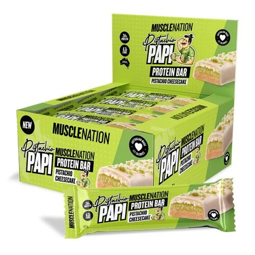Muscle Nation Cheesecake Protein Bar NZ | High Protein Snack | Sprint Fit